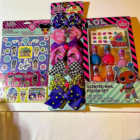 LOL SURPRISE! MGA | Bath, Skin & Hair | Lol Surprise Nail Polish Set ...